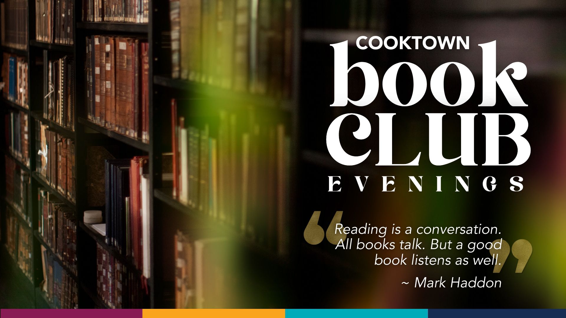 Evening Book Club Meetings at Cooktown Library - Cook Shire Council