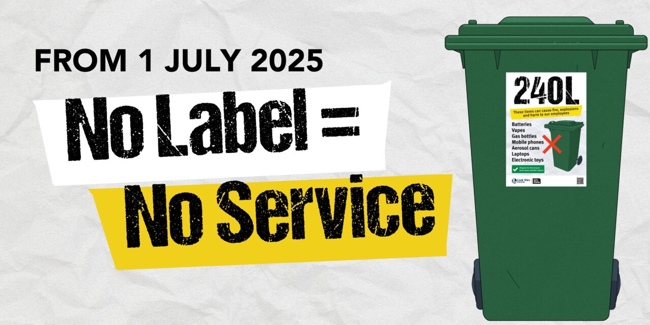 No Label = No Service - Cook Shire Council