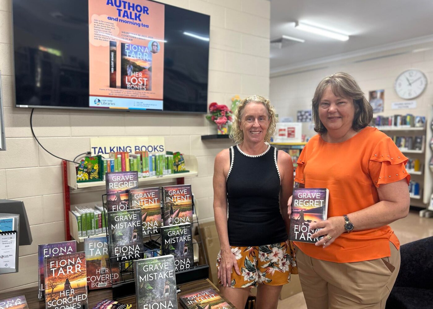 Author Fiona Tarr shares the story behind her latest novel at Cooktown ...