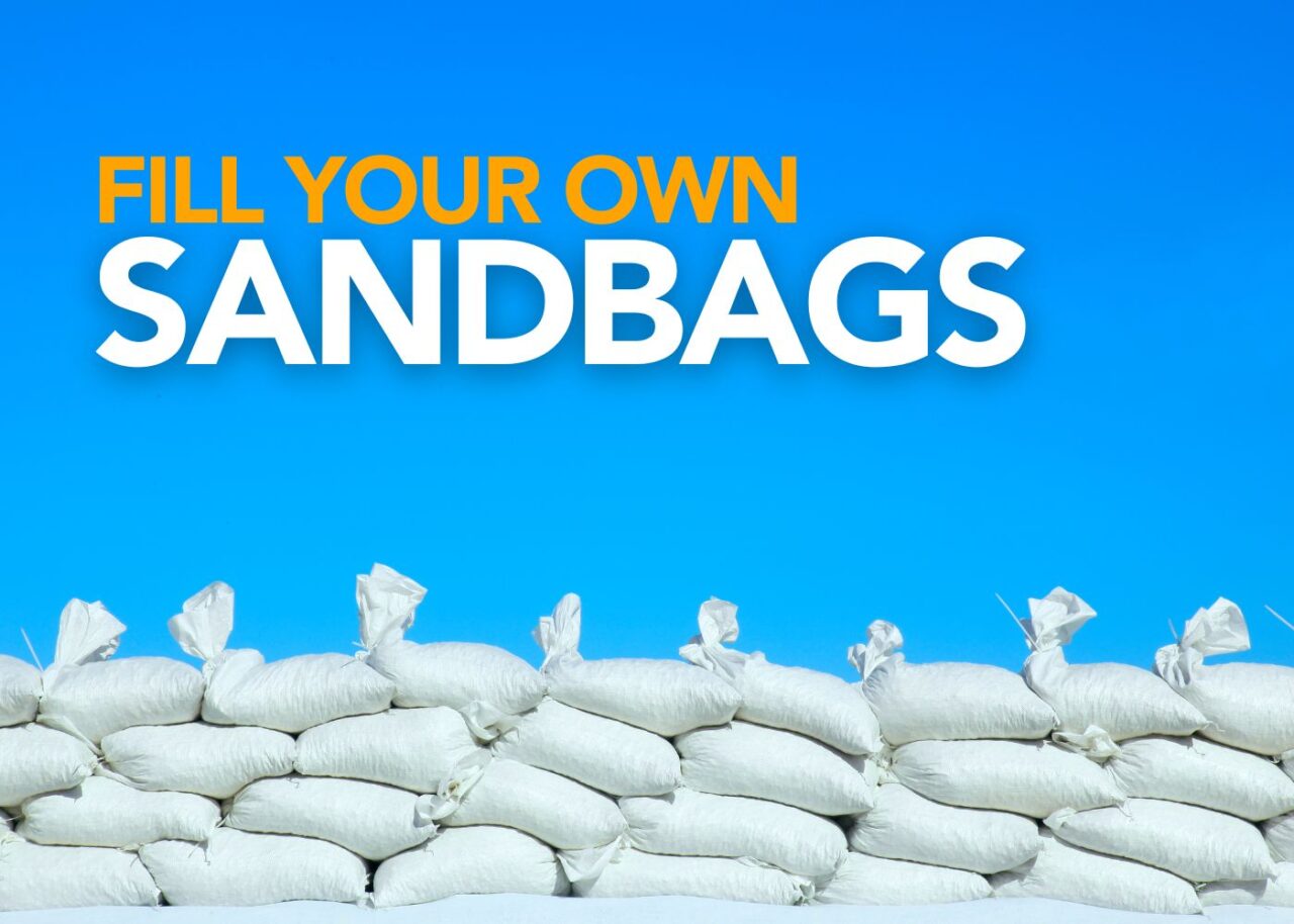 Fill your own sandbags now at two locations - Cook Shire Council