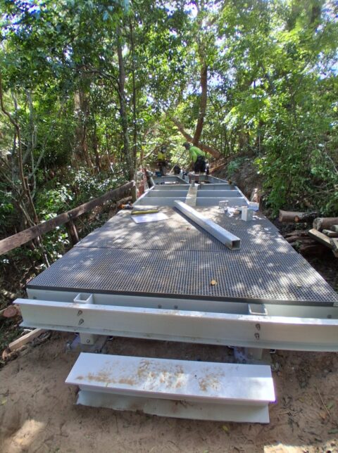 Finch Bay track access works update - Cook Shire Council
