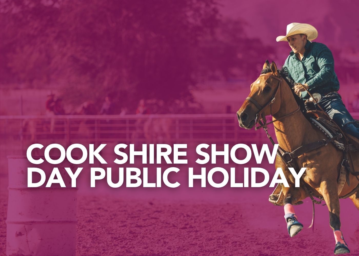 Cook Shire show day | Public holiday closures - Cook Shire Council